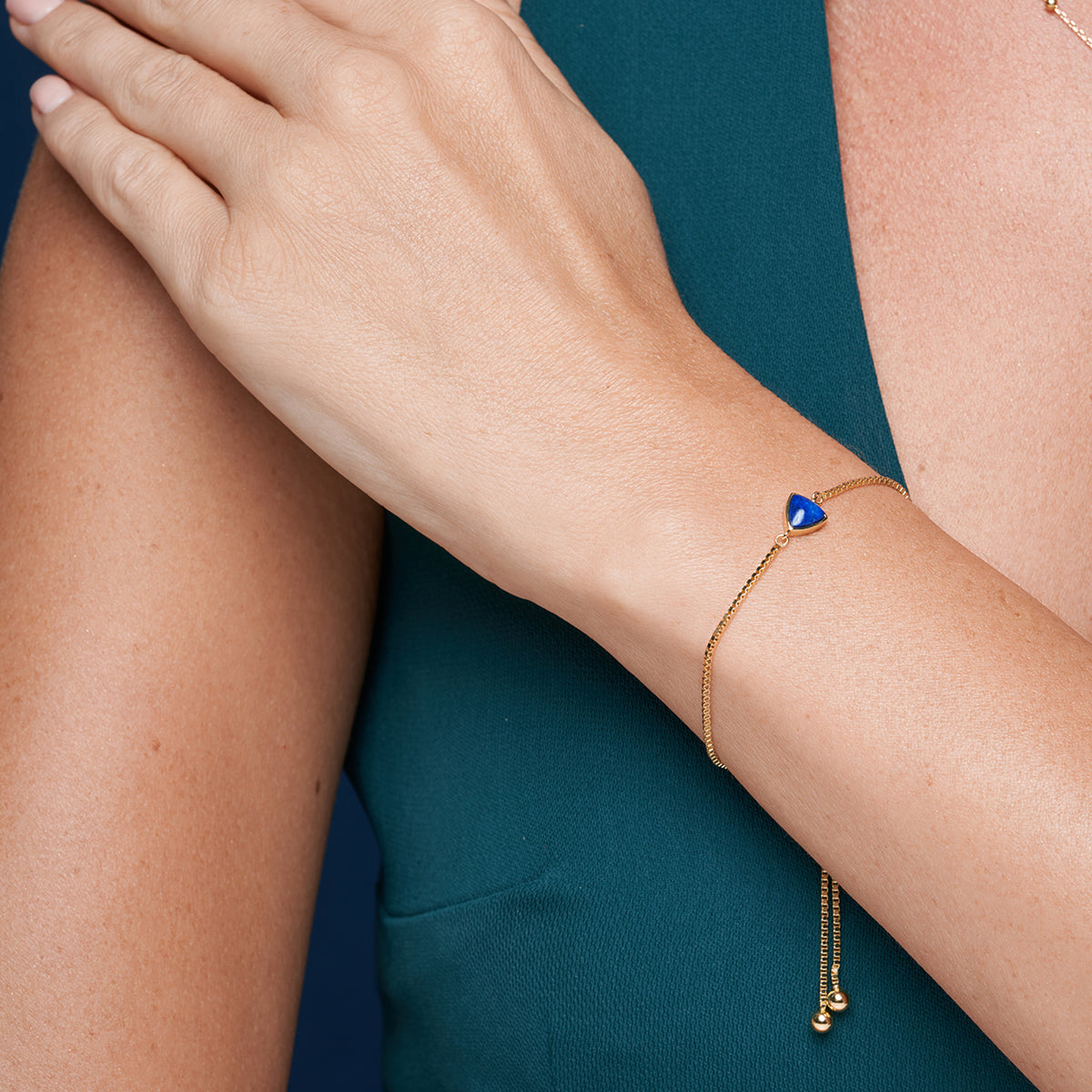 Doting Dews Ciel Bracelet - Lapis Lazuli